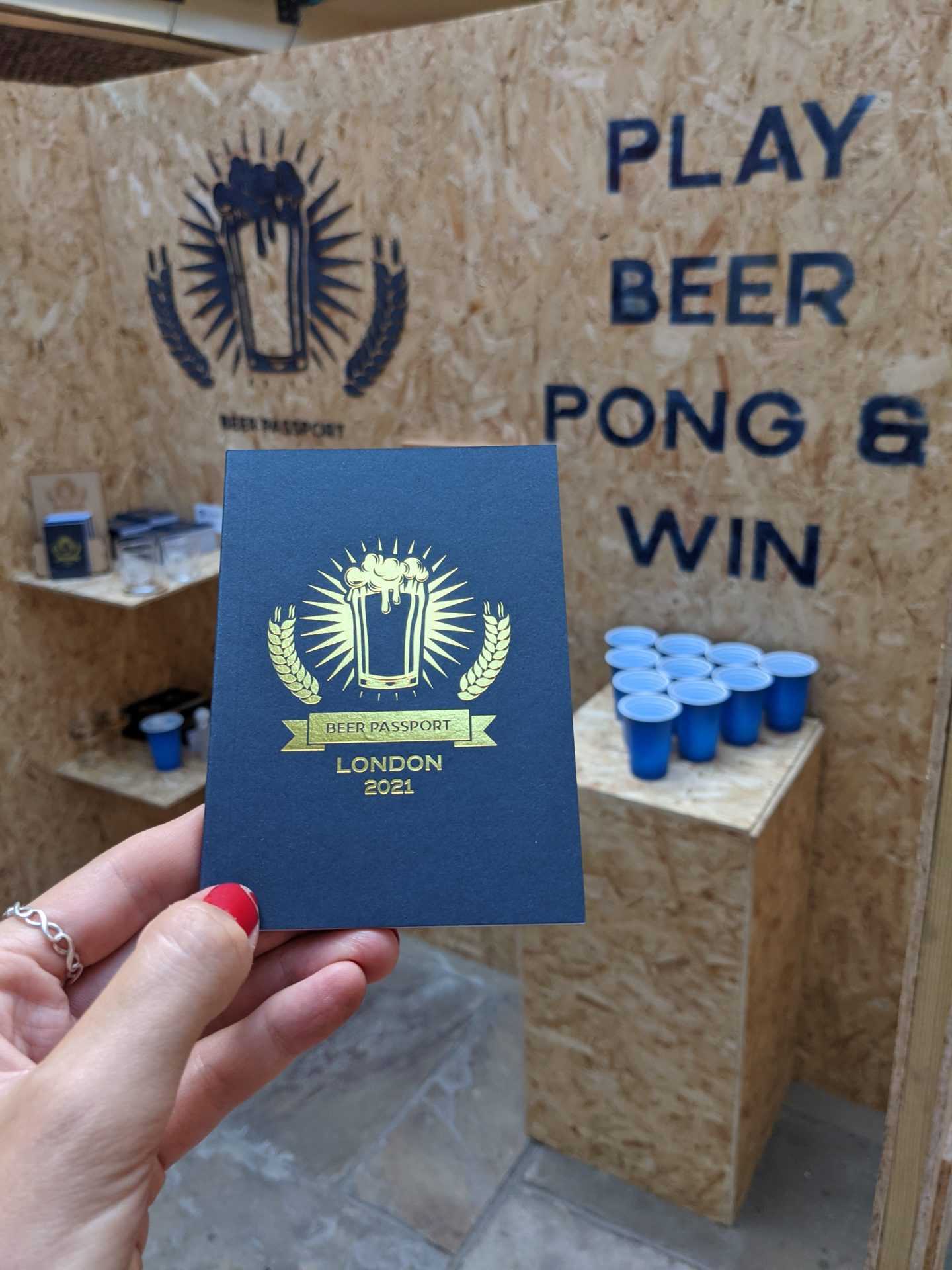 Beer Passport at the London Craft Beer Festival - BEER PASSPORT